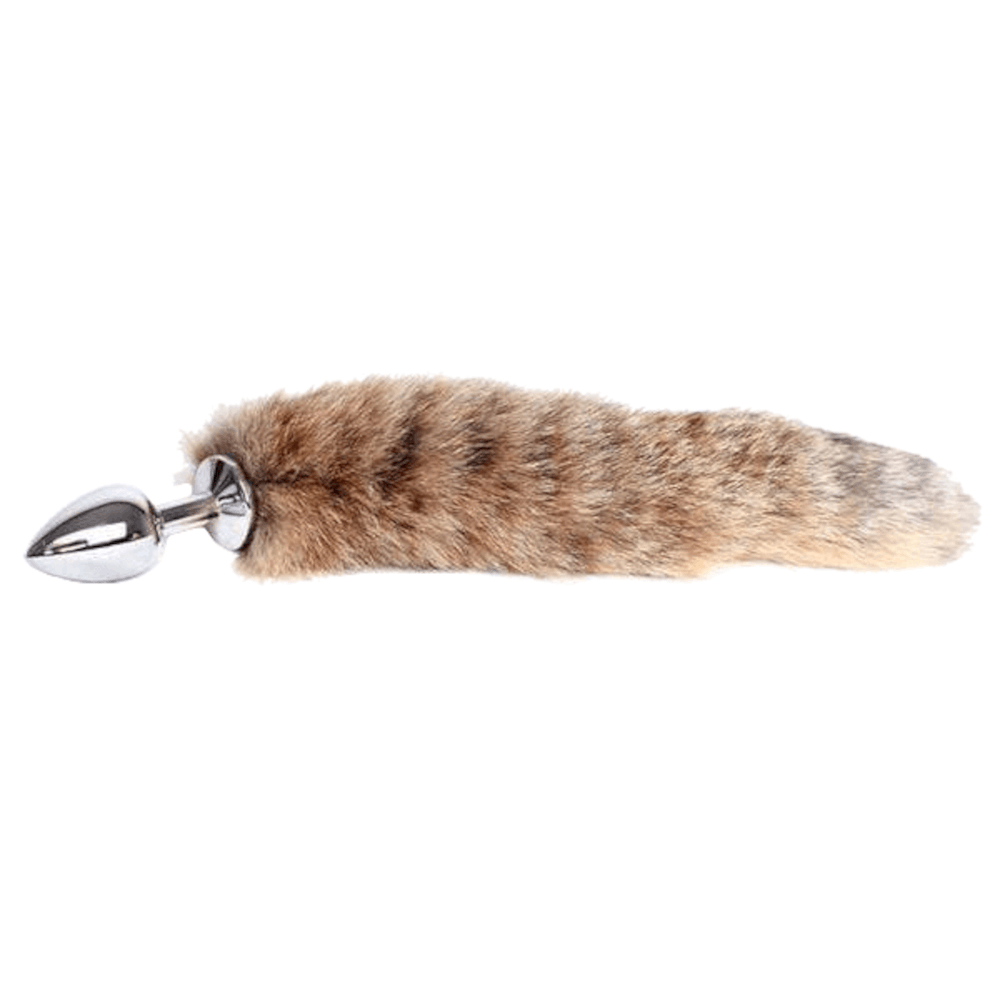 Metal Raccoon Tail, 10" – Love Plugs UK