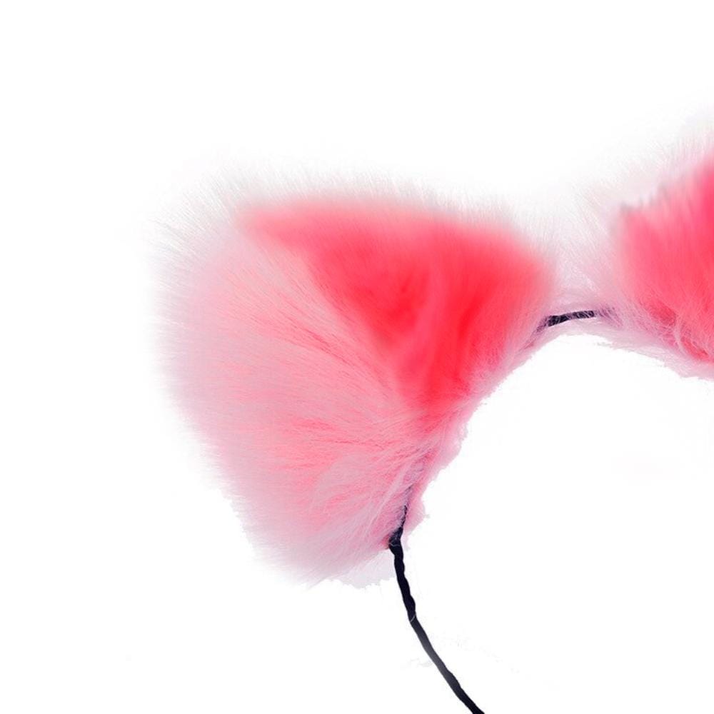Rosy with Pink Pet Ears – Love Plugs UK