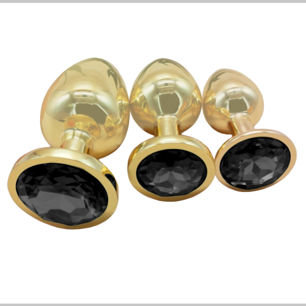 Gold Jeweled Plug – Love Plugs UK