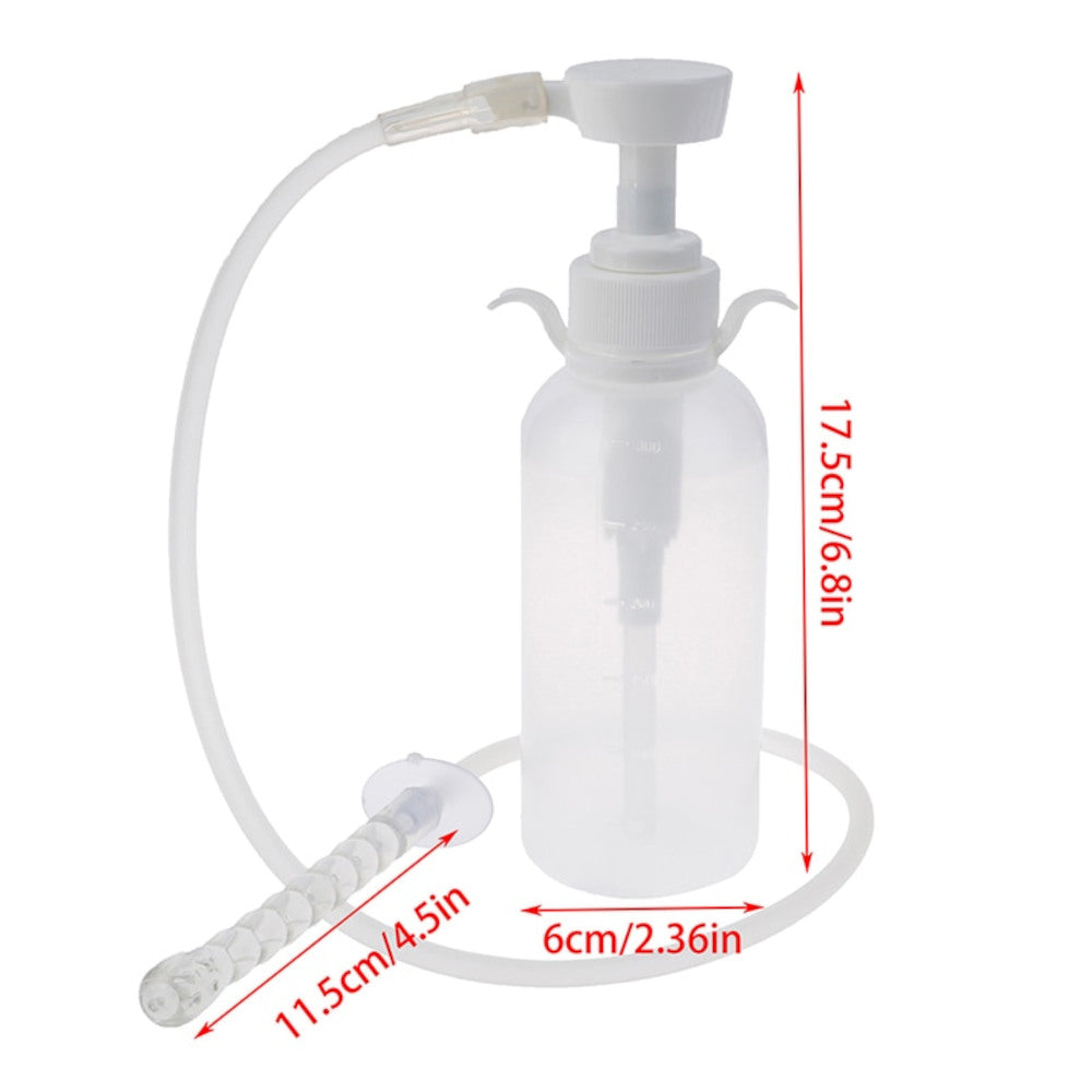 Enema Bottle With Pump – Love Plugs UK