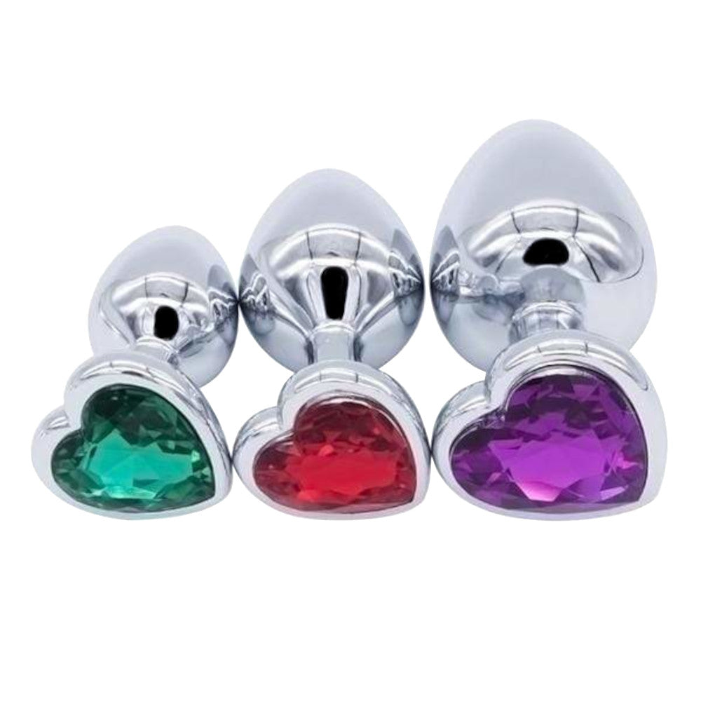 Keys To Princess's Heart Plug Set (3 Piece) – Love Plugs UK